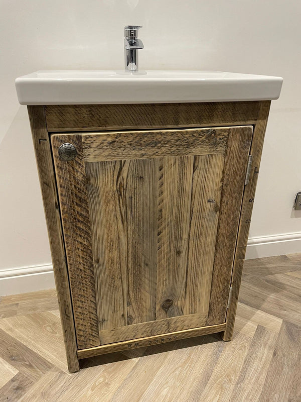 KESWICK Reclaimed Wood Rustic Vanity Unit – Your Rustic Furniture